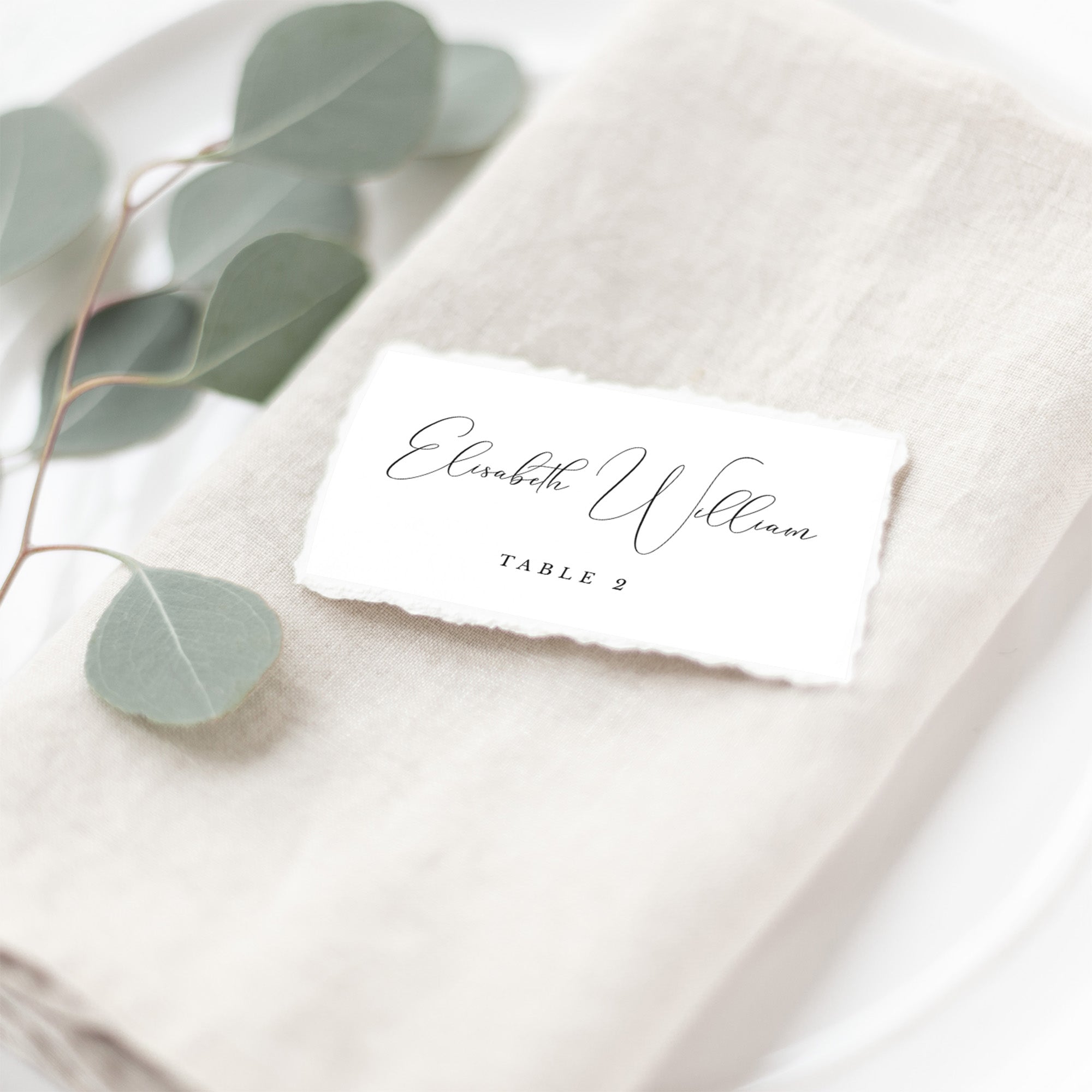 ELLA Place Cards Template – Creative Things Studio